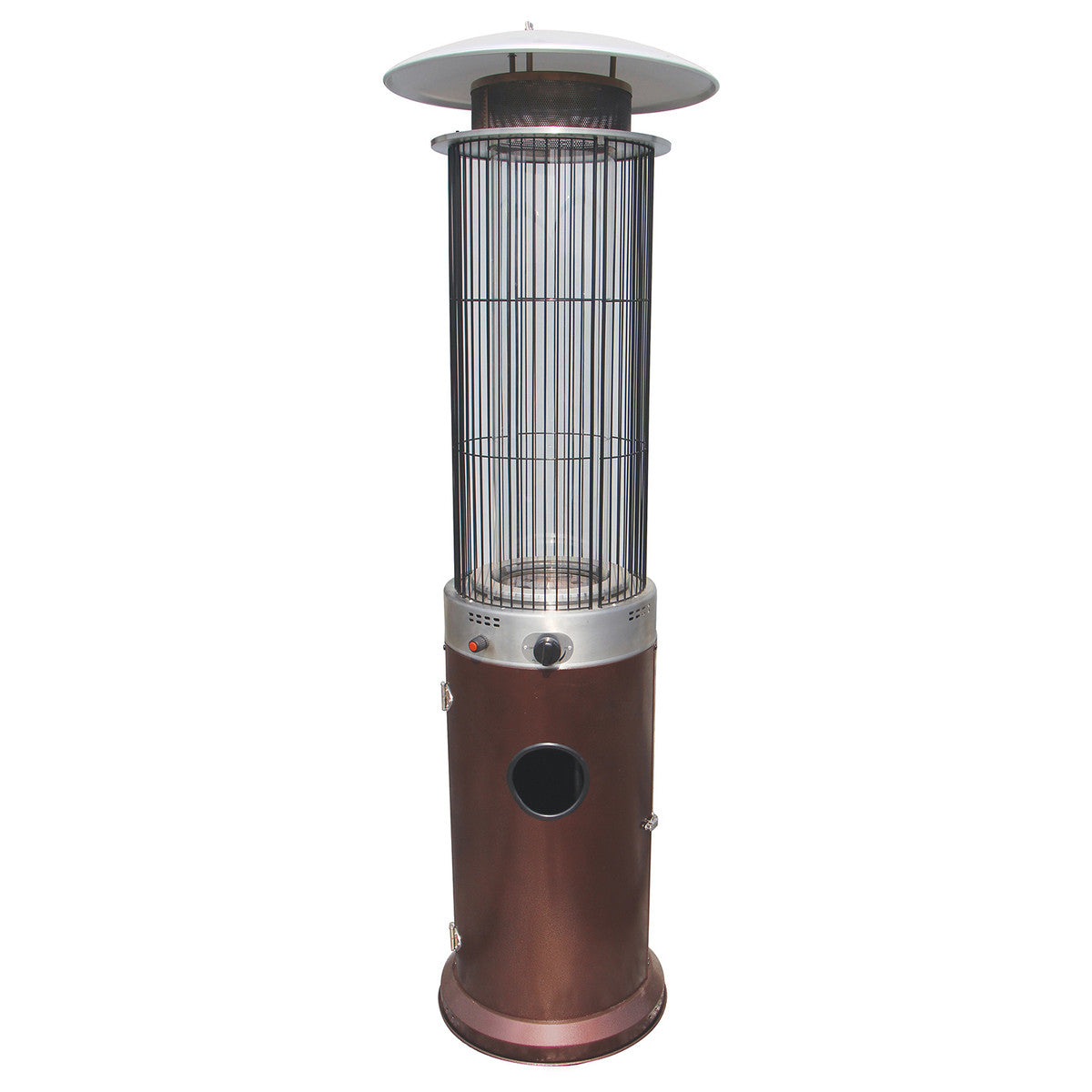 Paramount Venturi Spiral Flame Heater, Bronze – Fire Habitat